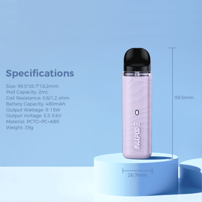 סיגריה אלקטרונית מקספוד 3 | FreeMax Maxpod 3 Pod Kit 480mah