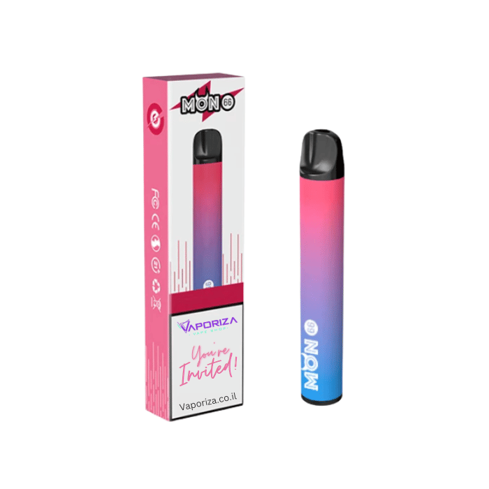 סיגריה אלקטרונית 600 שאיפות מון Mon 600 Puffs Disposable Vape