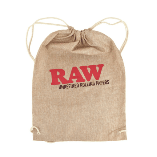 תיק שרוך רואו | Raw Drawstring Backpack Tan | וופורייזה - VAPORIZA