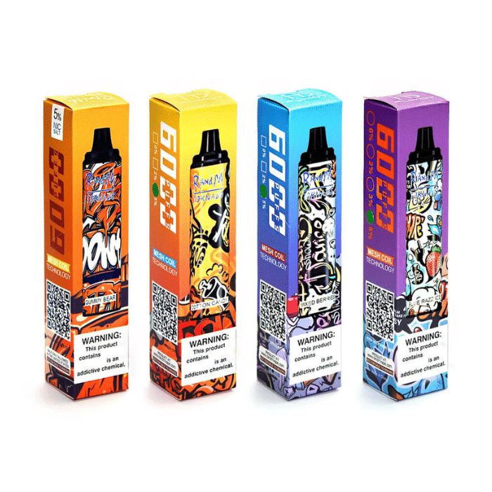 סיגריה ראנדם טורנדו 6000 שאיפות | RandM Tornado 6000 Puffs Vape